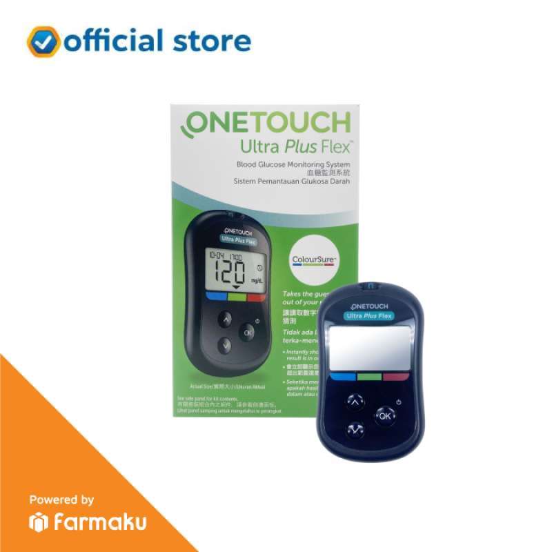 Jual Onetouch Blood Glucose Monitoring Ultra Plus Flex di Seller ...