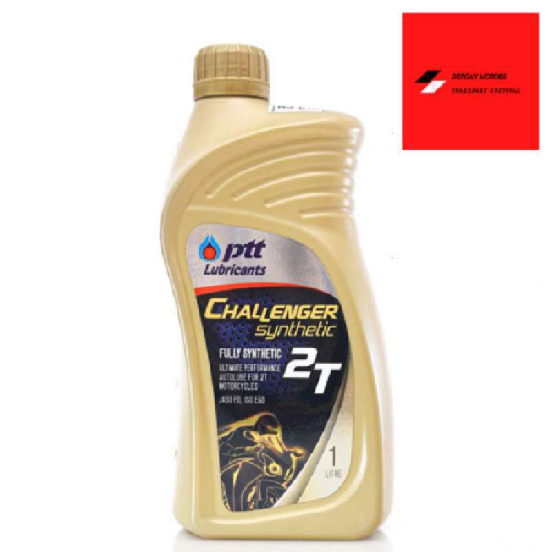 Jual Oli Ptt Challenger 2t 1 Liter Full Synthetic Original Di Seller ...
