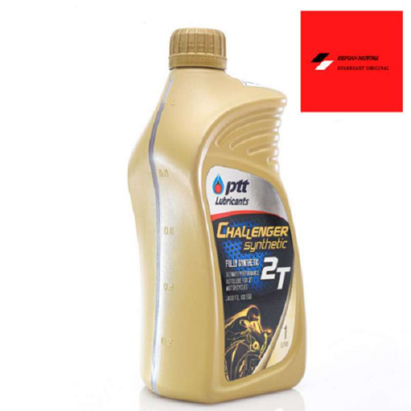 Jual Oli Ptt Challenger 2t 1 Liter Full Synthetic Original Di Seller ...