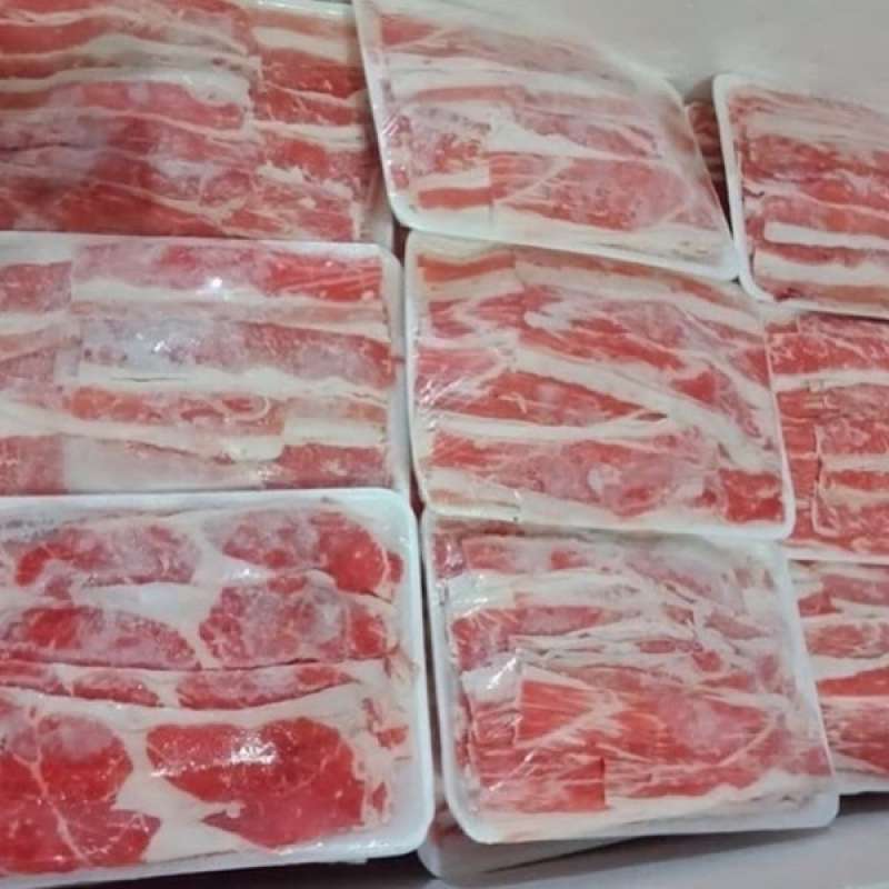 Jual Beef Slice Fat Mix, Irisan Daging Sapi Dengan Lemak Di Seller ...