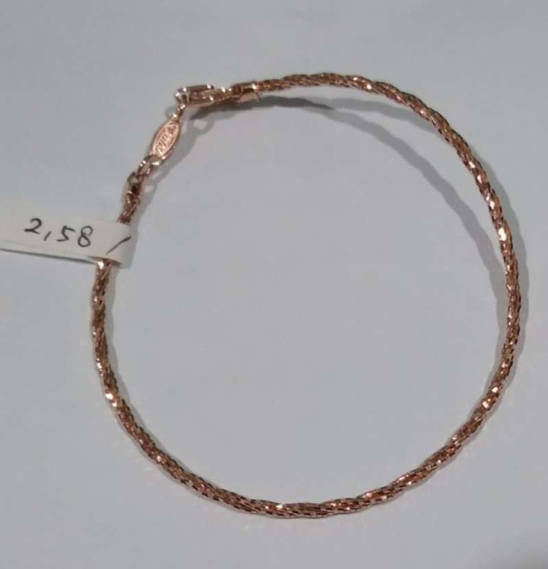 Jual Perhiasan Ubs Gelang Wanita Model Korea Pro Italy Rosegold Elegant ...