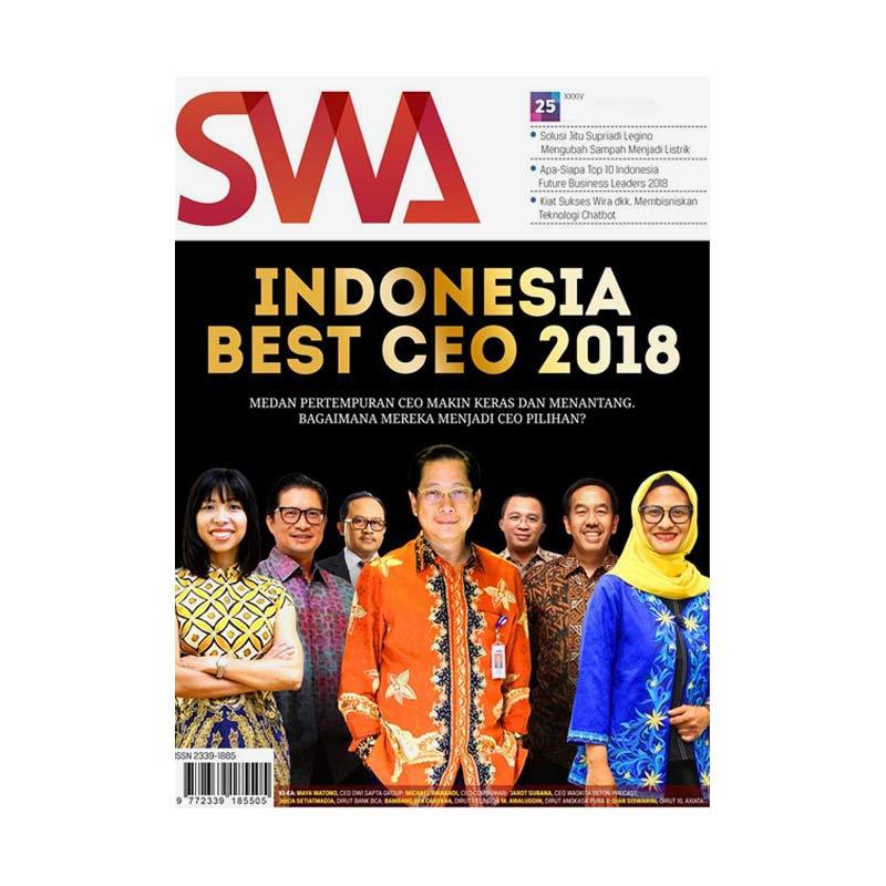 Jual Swa Edisi 25 Indonesia Best Ceo 2018 Majalah Business Di Seller ...