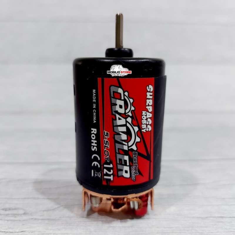 Jual Surpass Hobby Brushed Motor 550 Rc 1/10 Crawler 5 Slot 10t 12t 16t ...