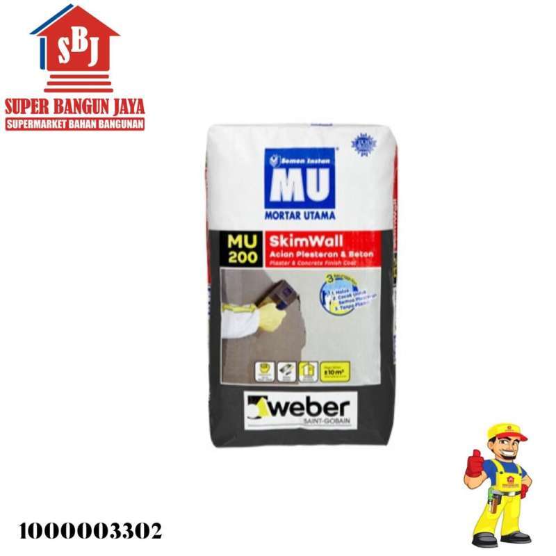 Jual Mu 200 Acian Plesteran & Beton 40kg Di Seller Super Bangun Jaya ...