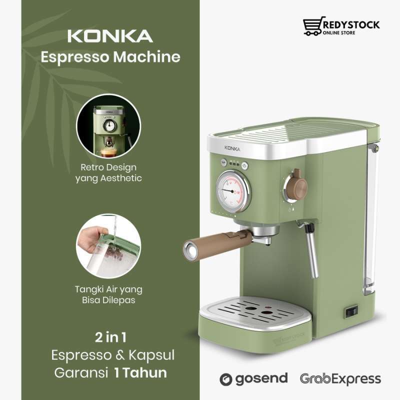 Jual KONKA ESPRESSO OR CAPSULE COFFEE MACHINE | MESIN KOPI 2 IN 1 - KCF ...