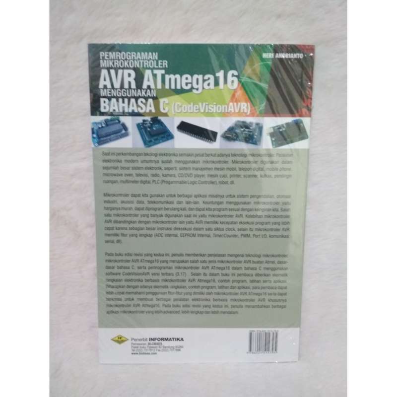 Jual Pemograman Mikrokontroller Avr Atmega16 Menggunakan Bahasa C Di ...