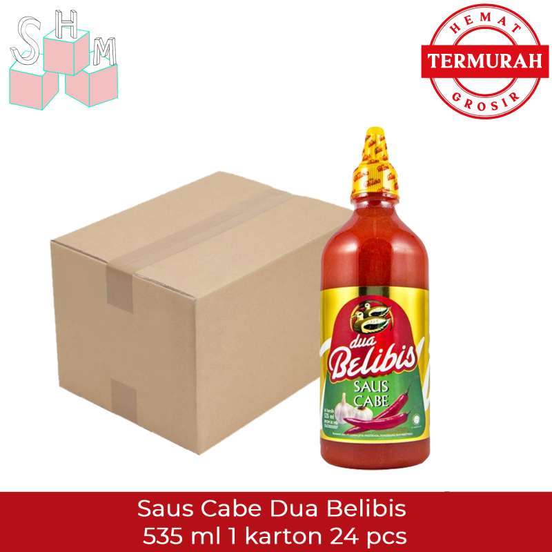 Jual Saos Cabe Dua Belibis 535 ml -1 Karton 24 pcs di Seller Super ...