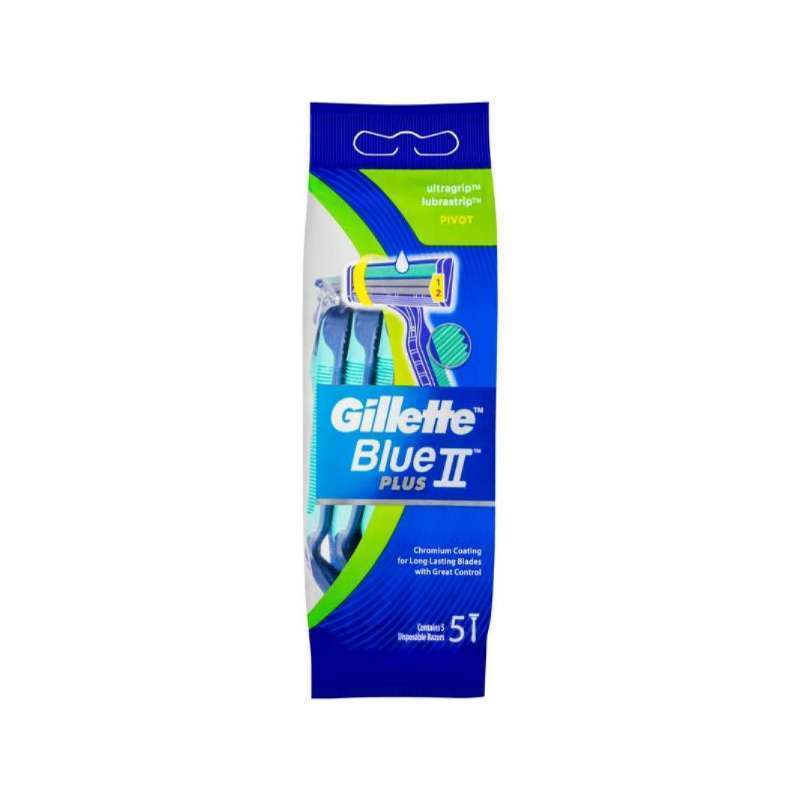 Jual GILLETTE BLUE II PLUS PIVOT [2 PCS] di Seller Ranch Market Basuki ...
