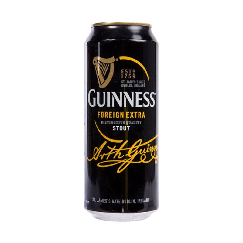Promo Guinness Foreign Extra Stout Bir [500 Ml/ Kaleng/1dus] Diskon 10% ...