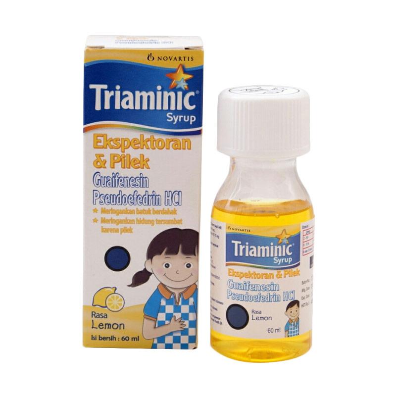 Jual Novartis Triaminic Syrup Ekspetoran Obat Batuk Dan Pilek [60 Ml ...