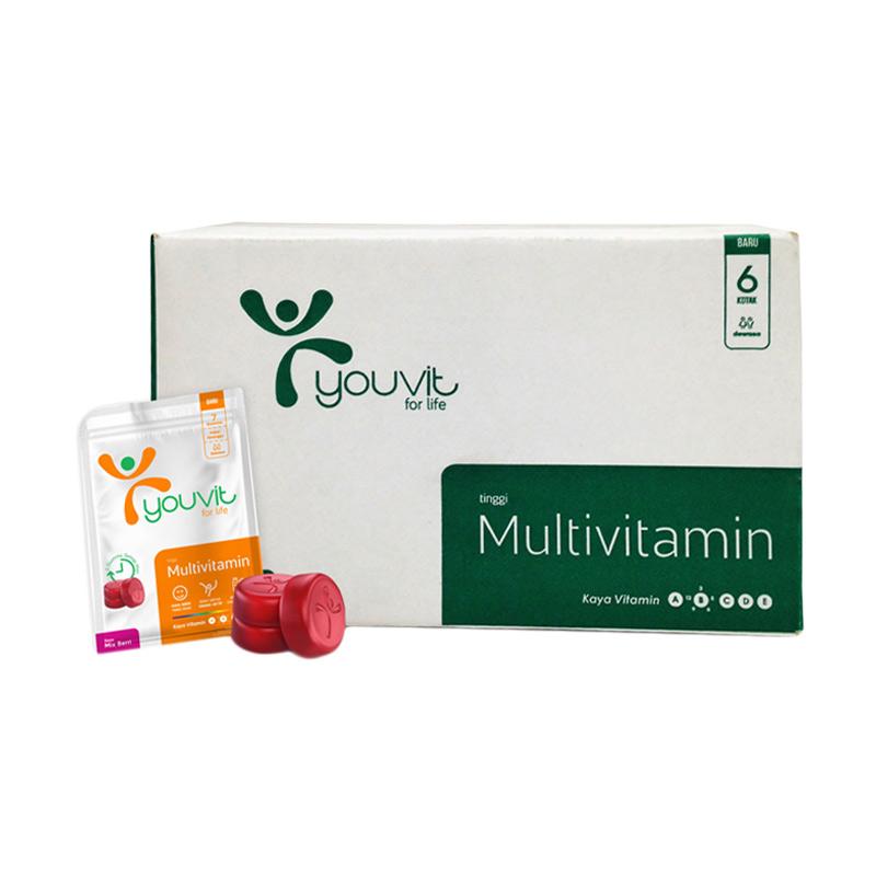 Jual Youvit Gummy Multivitamin Dewasa [6 Box/ 36 Sachet] di Seller Youvit - Tegal Alur, Kota ...