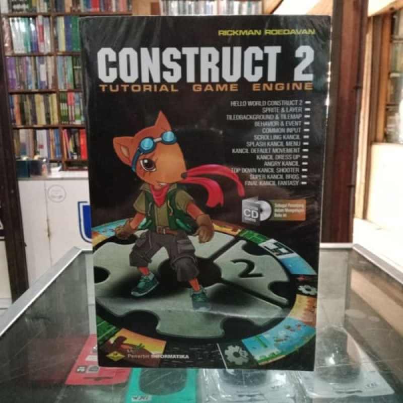 Jual Dijual Buku Construct 2 Tutorial Game Engine CD Berkualitas di Seller lorshina - | Blibli