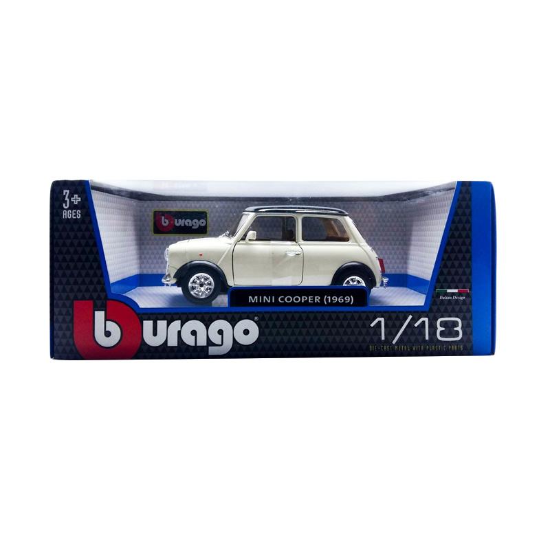 Jual BBurago Mini Cooper 1969 Diecast [1:18] Burago di Seller Toysworld ...