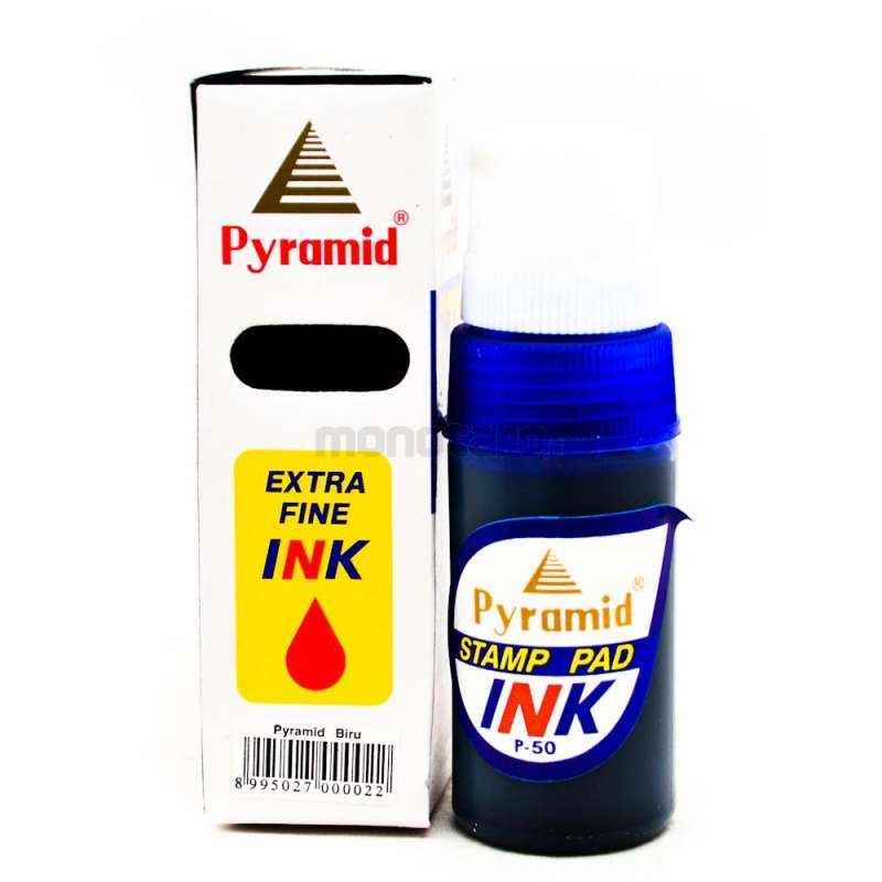 Jual SOS Tinta Stempel PYRAMID / Tinta Refill / Stamp Pad / Tinta Stamp ...