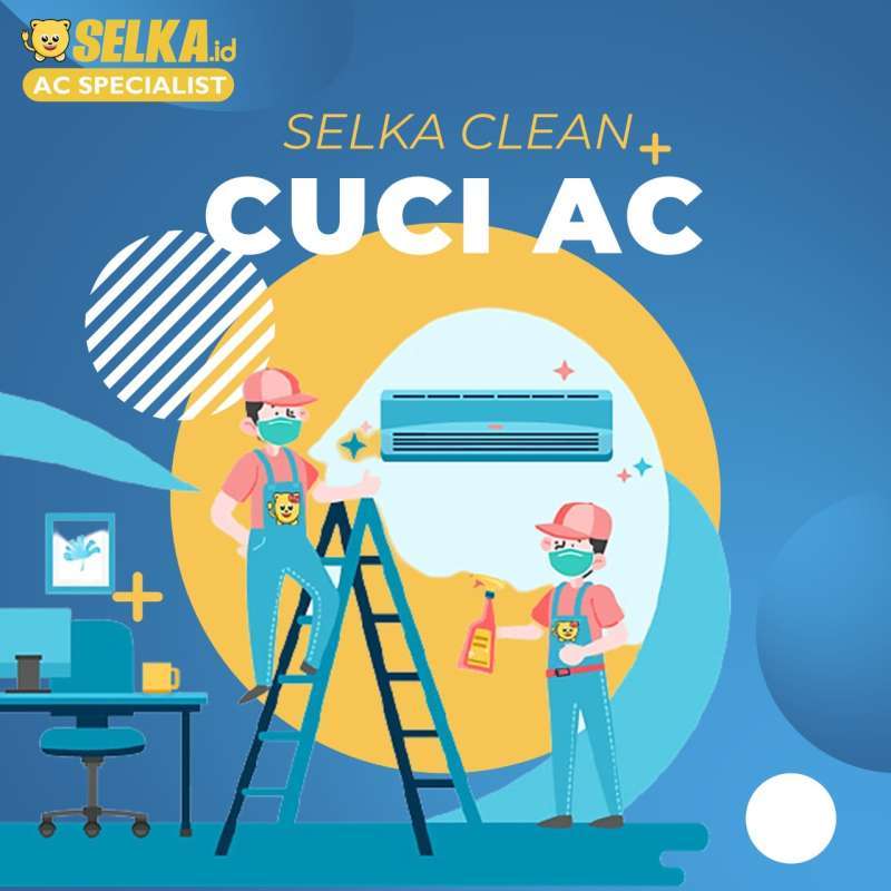 Jual JASA SERVICE CUCI AC SPLIT 1,5 PK - 2 PK RUMAH RUKO KANTOR ...