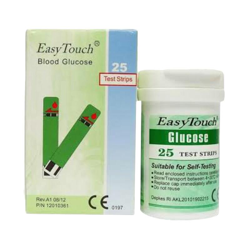 Jual Easy Touch Strip Easy Touch Glucose Alat Monitor Kesehatan [25 ...
