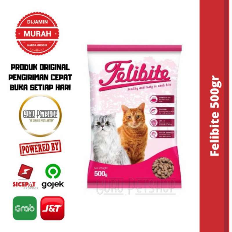 Jual Makanan Kucing Felibite 500gr / Felibite Donat / Felibite Cat Food ...
