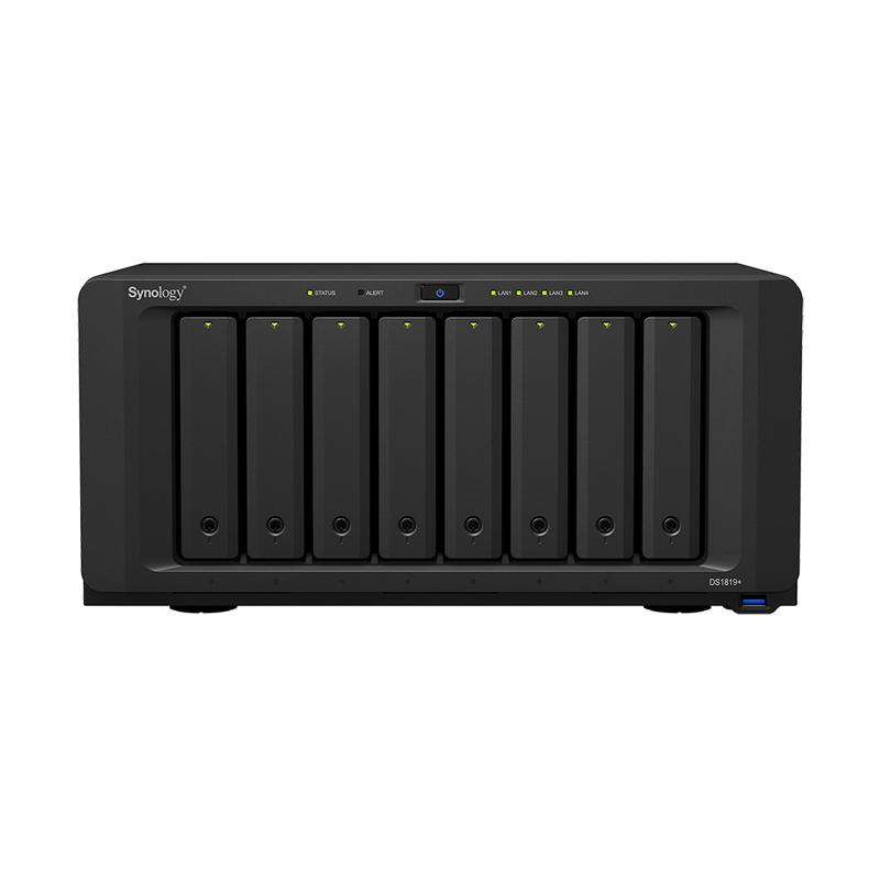 Jual Synology DS1819+ 4GB 8-Bay DiskStation NAS Server Storage - Hitam ...