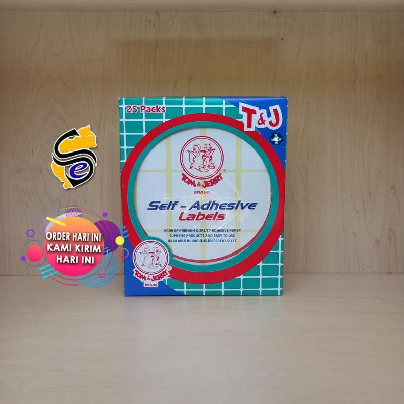 Jual Sticker / Label T&J Tom & Jerry No 103 di Seller Semart Stationery ...