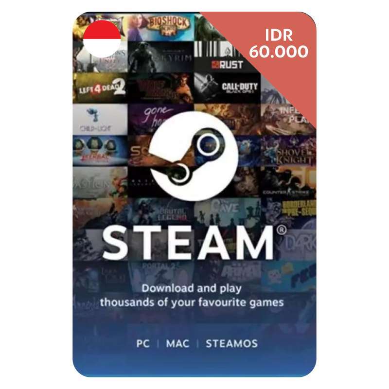Jual Steam Wallet Code Idr 60.000 Di Seller Cell Top - Pasar Gunung Tua ...