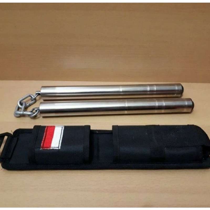 Jual Alat Latihan Nunchaku Besi / Alat Bela Diri Double Stick Di Seller ...