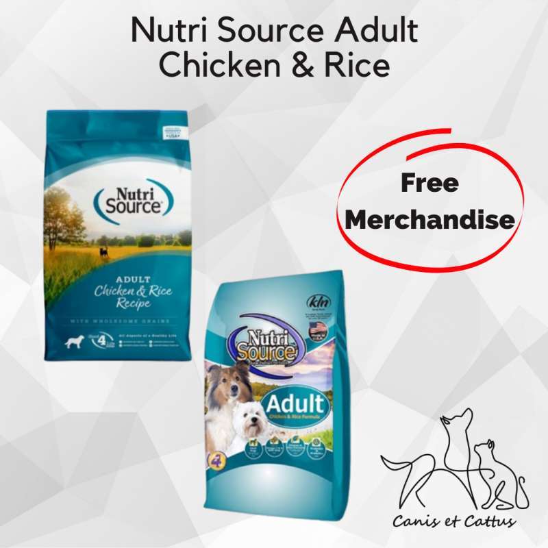 Jual Nutri Source Adult Chicken & Rice 13,6 Kg di Seller Canis et ...