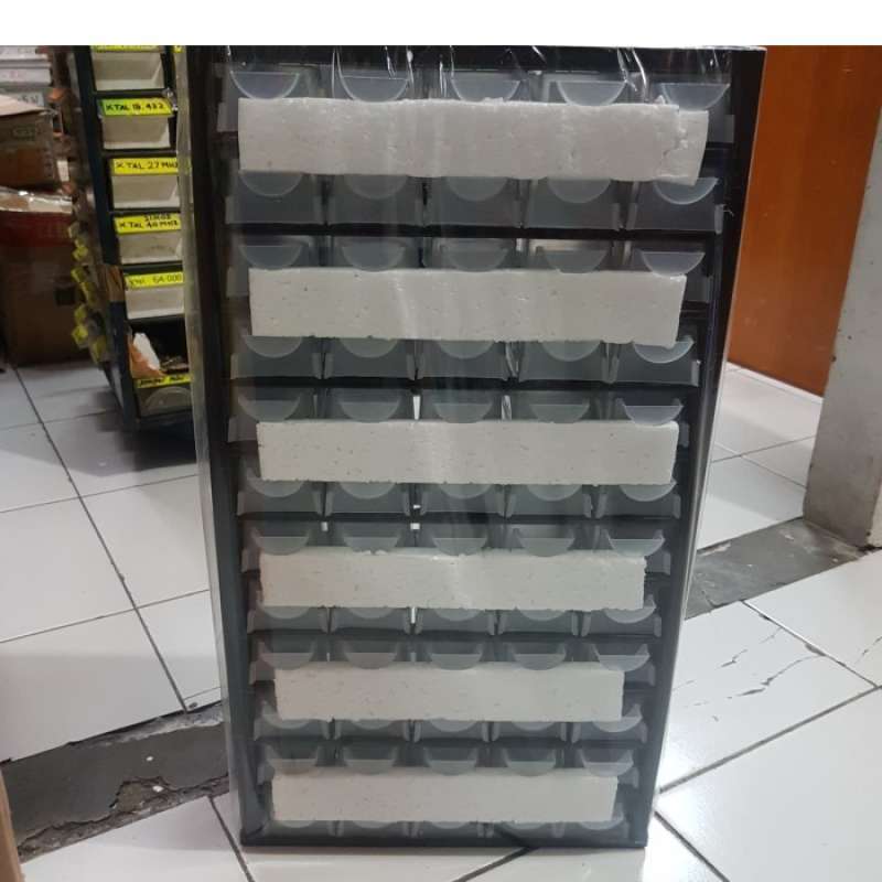 Jual RAK KOMPONEN Rakko Sparepart isi 60 laci / slot di Seller KYARA ...