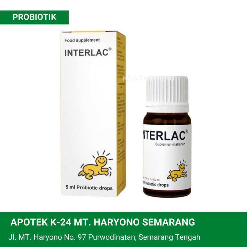 Jual Interlac Oil Drop - Probiotic Oral Drop Untuk Pencernaan Bayi Di ...