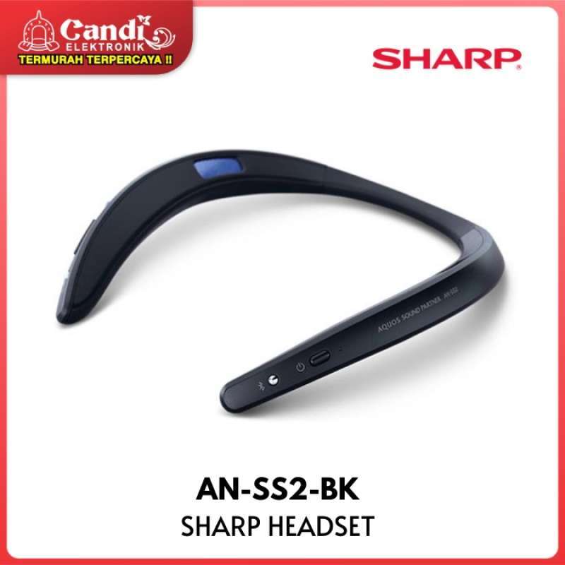 Promo Sharp Headset An-ss2-bk Shoulder Speaker An-ss2 - Hitam Diskon 15 ...