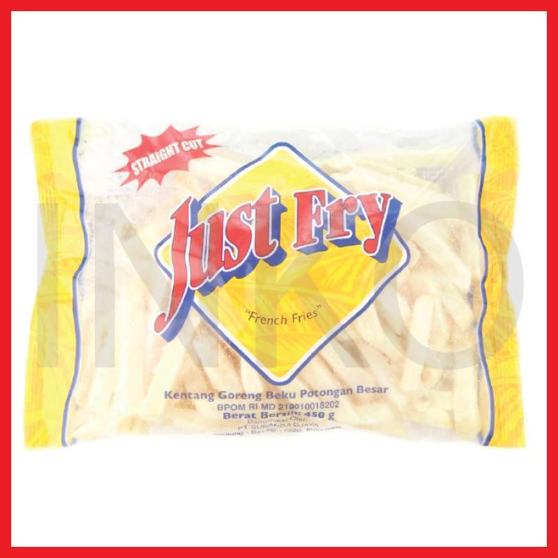 Jual Just Fry French Fries Straight Cut 450gr Di Seller Inko - Curug ...