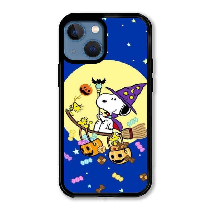 Jual Casing Custom iPhone 13 Mini Whicth Magic Snoopy O7847 di Seller ...