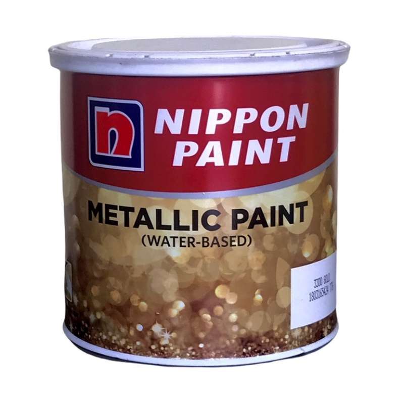 Jual Cat Dekoratif Metalik Nippon Metallic Paint 1kg Di Seller Tb ...