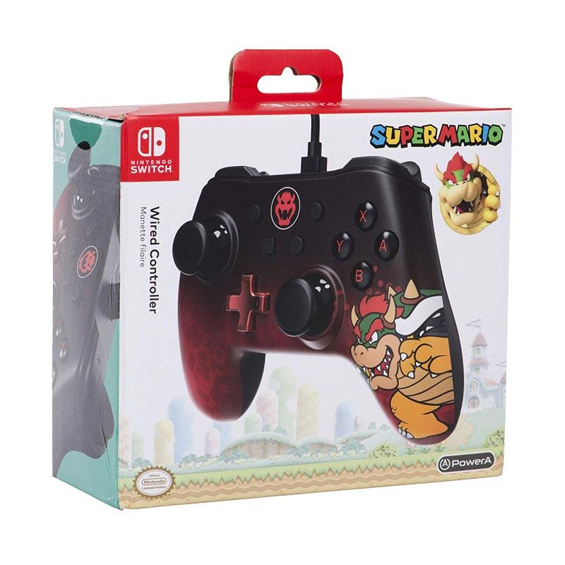 Jual Nintendo Switch Bowser Wired Controller [Power A] di Seller Osu ...