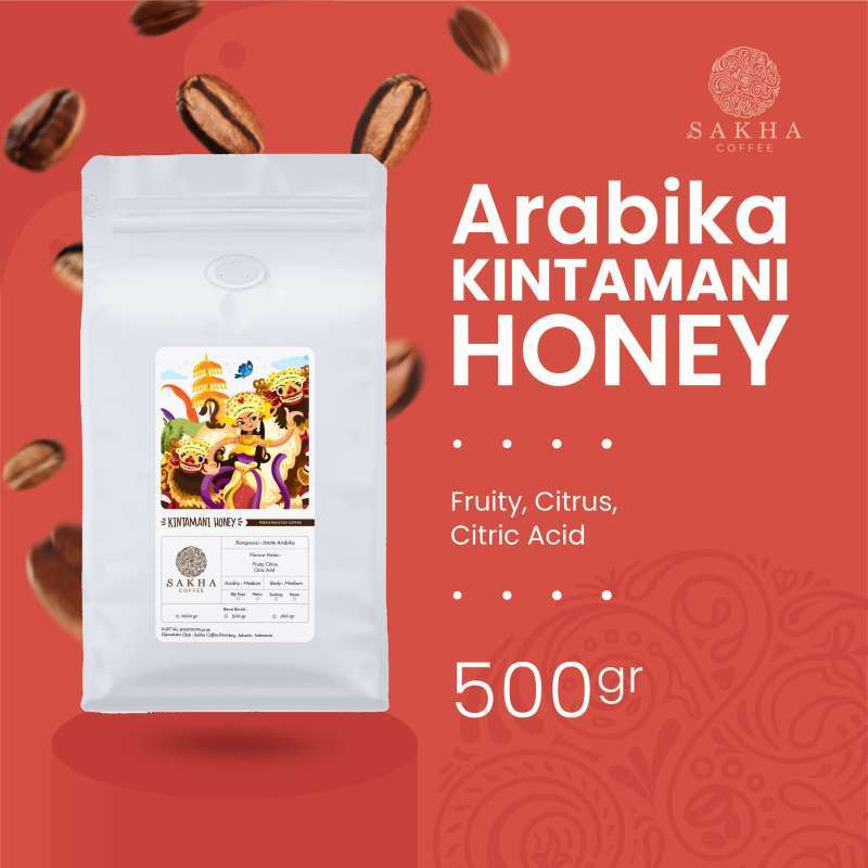 Jual SAKHA COFFEE Biji Kopi Arabika Bali Kintamani Honey Arabica Coffee ...