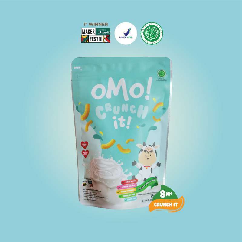 Jual Omo! Omo Crunch It - Omo Healthy Snack Bayi Anak 25 Gr - Susu Di ...
