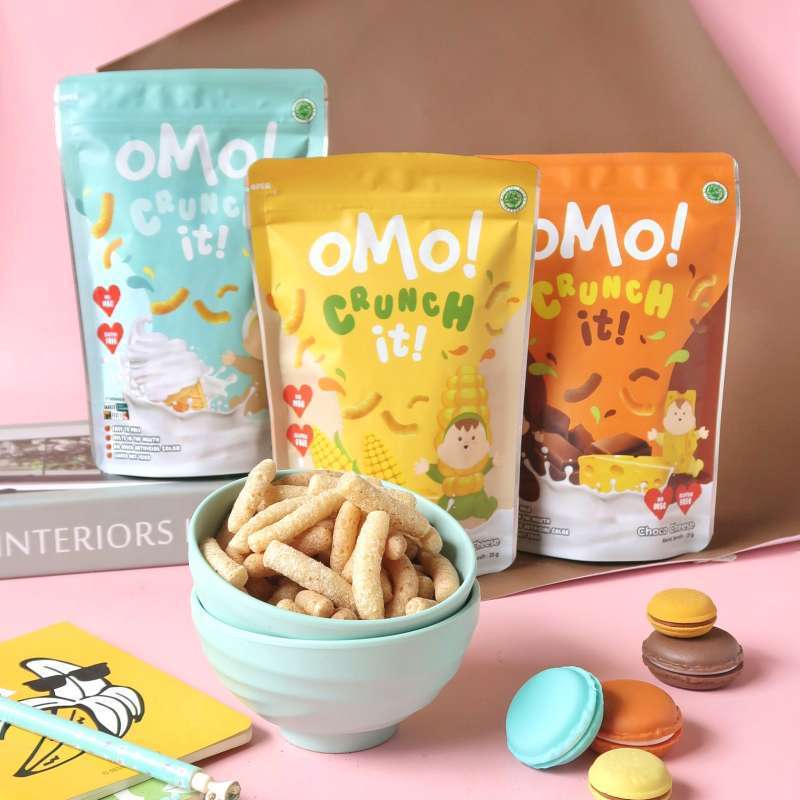 Jual Omo! Omo Crunch It - Omo Healthy Snack Bayi Anak 25 Gr - Susu Di ...