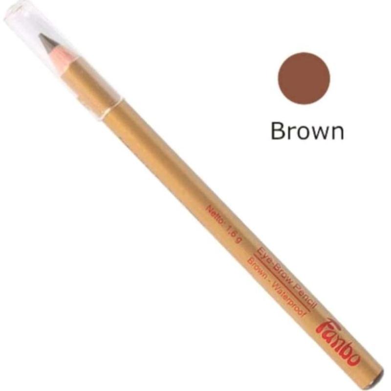 Jual Pensil Alis fanbo seri Gold / Eye Brow Fanbo Coklat Brown di ...