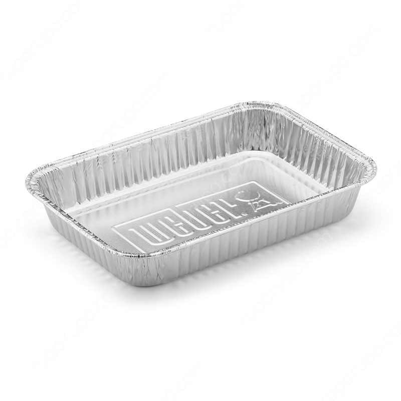 Promo Weber Wadah/cup aluminium foil kotak persegi 33 X 23 X 5 cm 10 ...