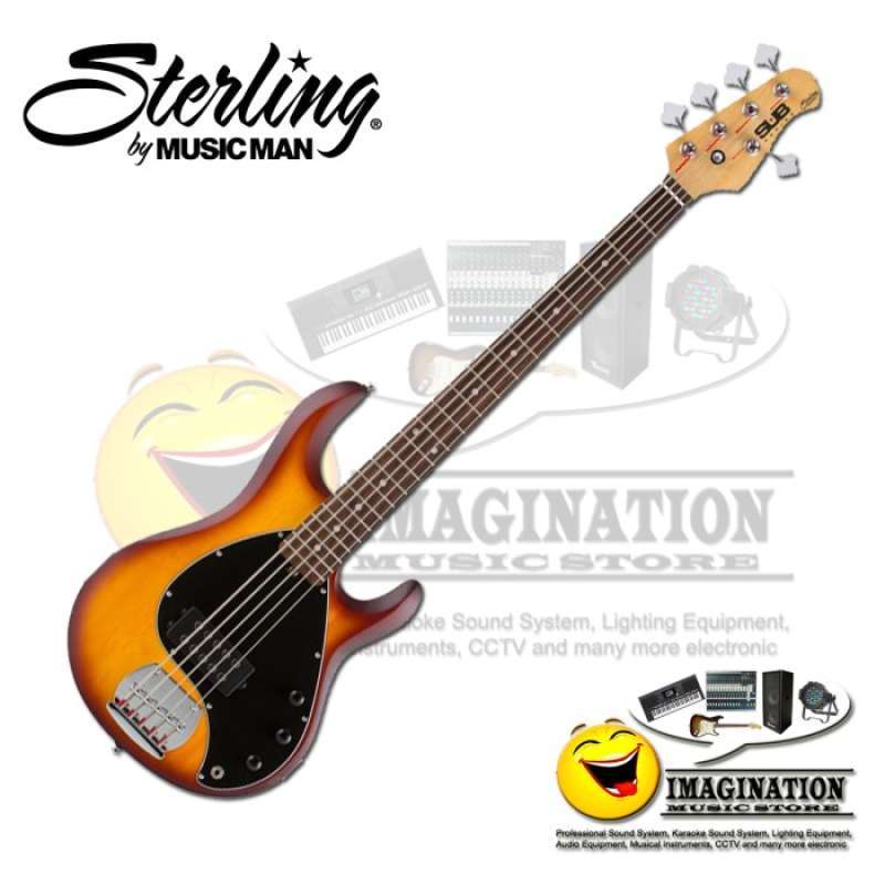 Jual BEST PROMO Sterling by Musicman Sub Series RAY5HBS 5 String Bass ...