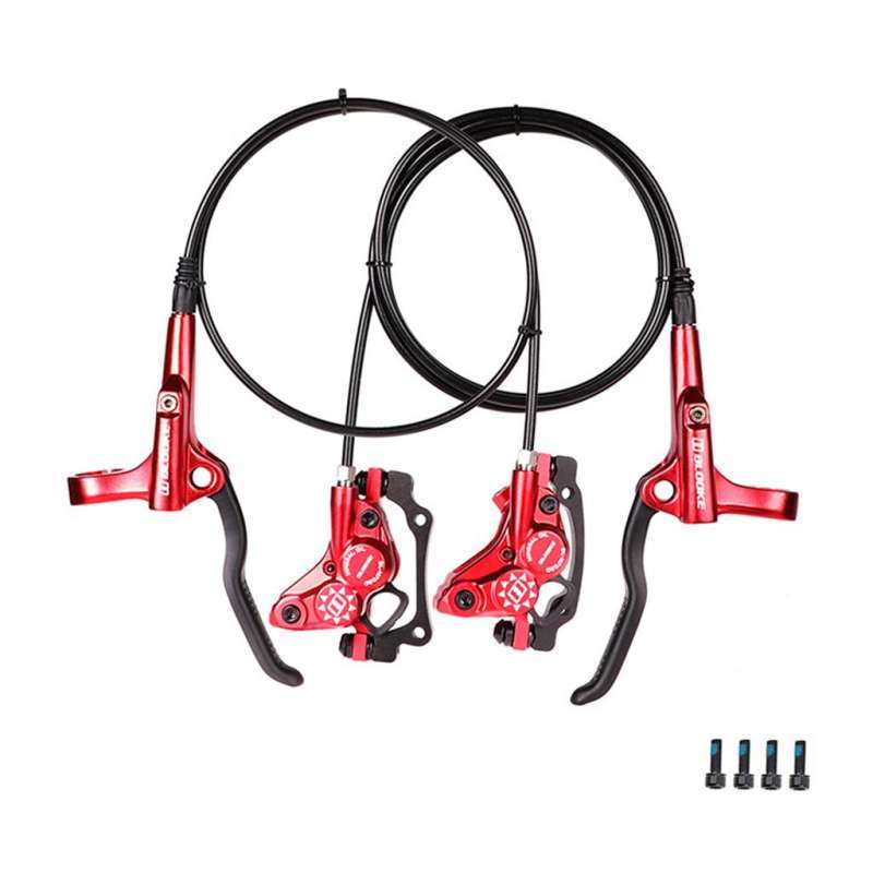 Promo MTB Bike Hydraulic Disc Brake 4-Piston Bicycle Front Rear Brake ...