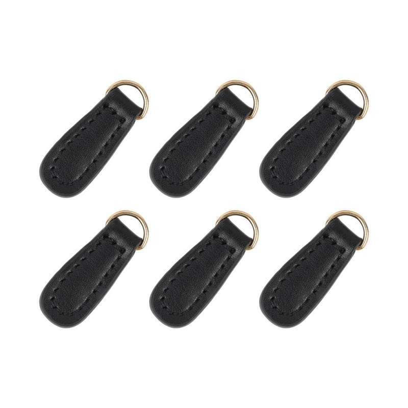 Jual 6x Zipper Pull Tab Fixer Zipper Tags Leather Diy Craft For Boot ...