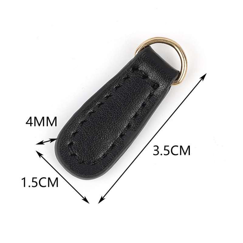 Jual 6x Zipper Pull Tab Fixer Zipper Tags Leather Diy Craft For Boot ...