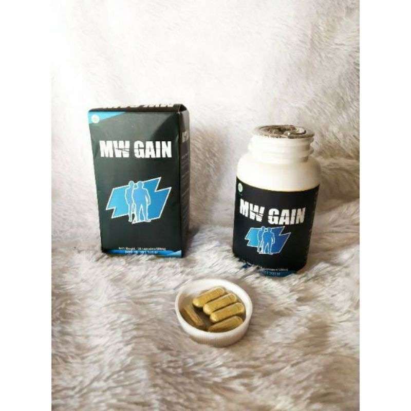Jual ORIGINALMaster Weight Gain Mw Suplemen Penggemuk Badan 100% ...