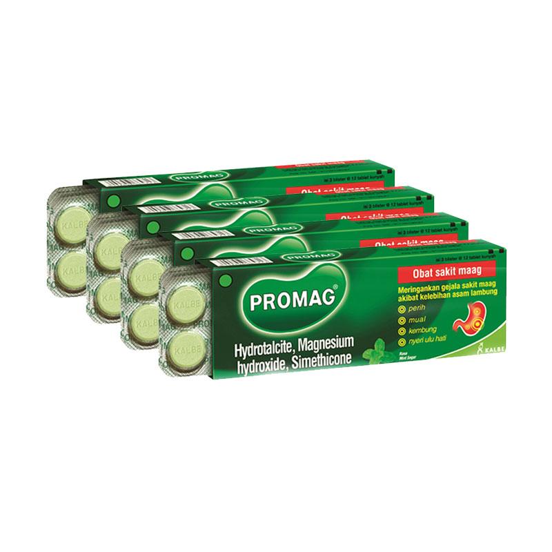 Jual Promag Obat Maag Tablet [4 box] di Seller La Moza - Kelapa Dua ...