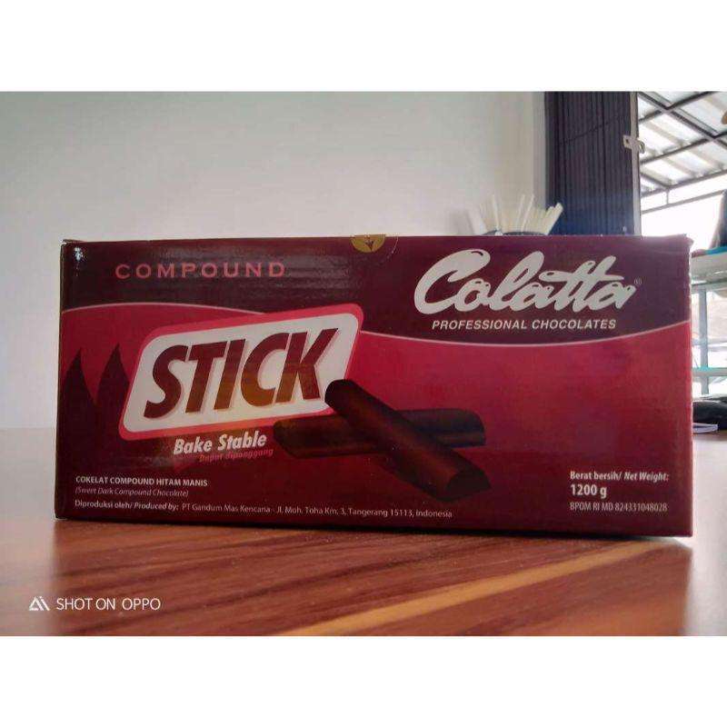 Promo 1200 Gram 1.2 Kg Colatta Professional Chocoaltes Compound Bake ...