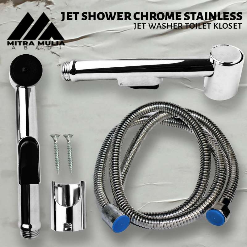 Jual Jet Shower Stainles Jet Washer Cebok Toilet Closet Kloset Wc di ...