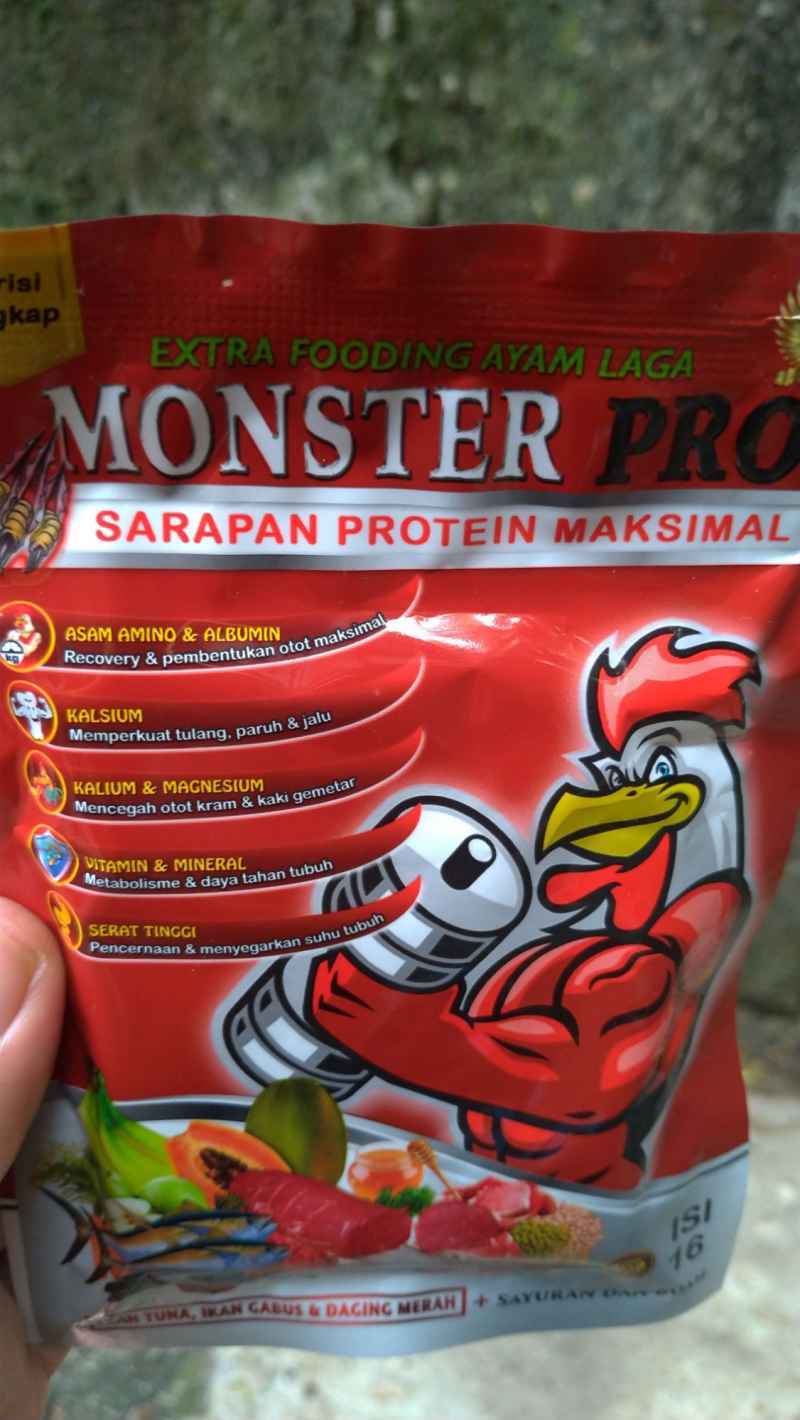 Jual MONSTER PRO Jamu Ayam Jago Doping Ayam Jago Vitamin Ayam Jago di ...