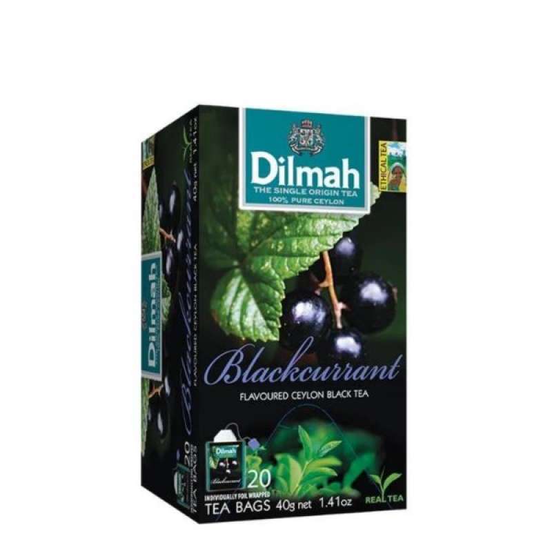 Jual Dilmah envelope blackcurrant tea 20s box di Seller Farmers Family ...