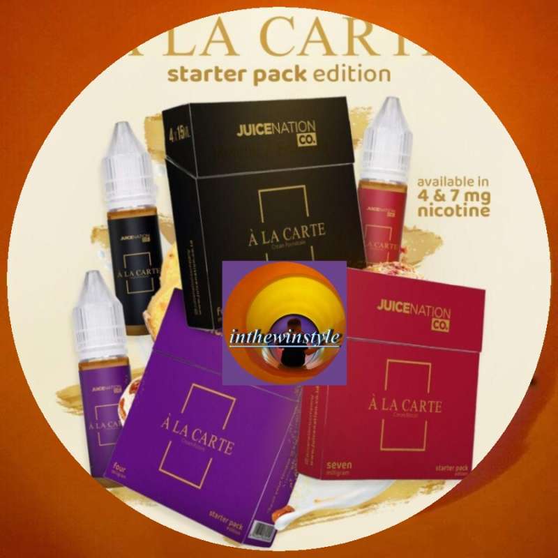 Jual LIQUID ALA CARTE STARTER PACK EDITION CREAM POUNDCAKE 15ML di ...