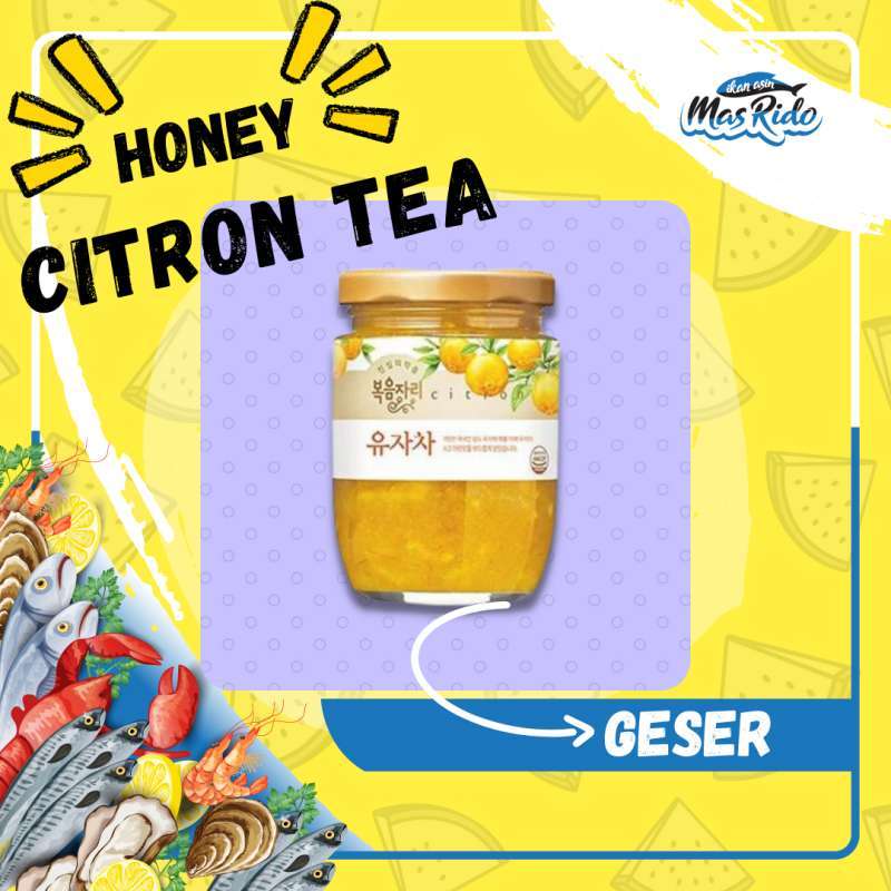 Promo Ikan Asin Mas Rido Citron Tea Korean Yuza Cha Konsentrart Teh ...